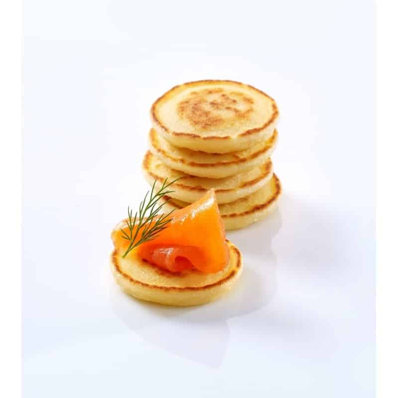 Mini blinis - Platos preparados online | The Cook by Silvia Lodares