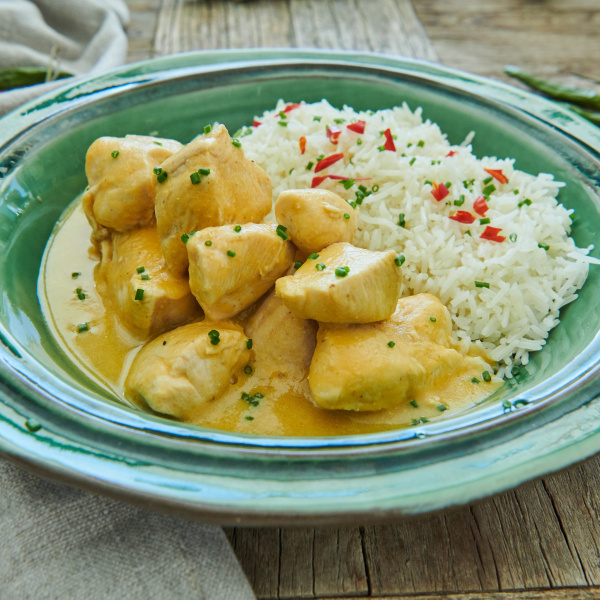 Pollo al Curry - Platos preparados online | The Cook by Silvia Lodares